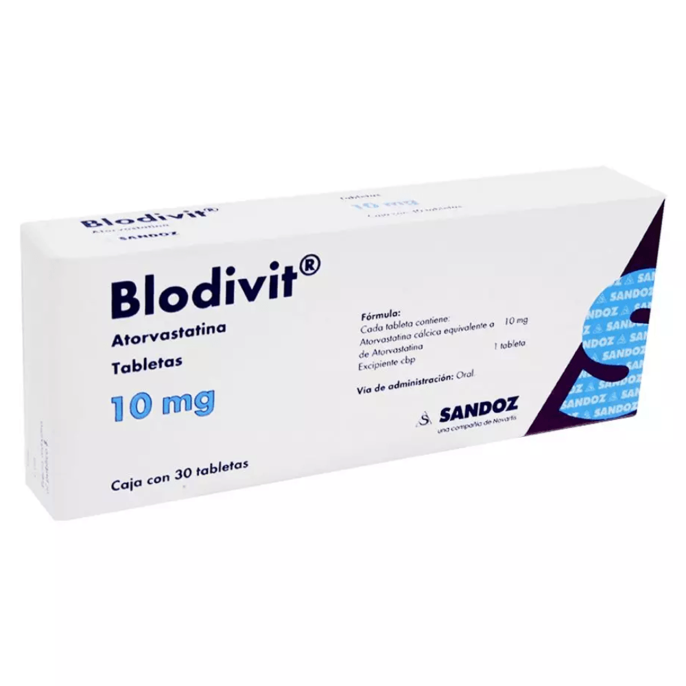 Blodivit 10 Mg Caja 30 Tabletas - Elixir Farma