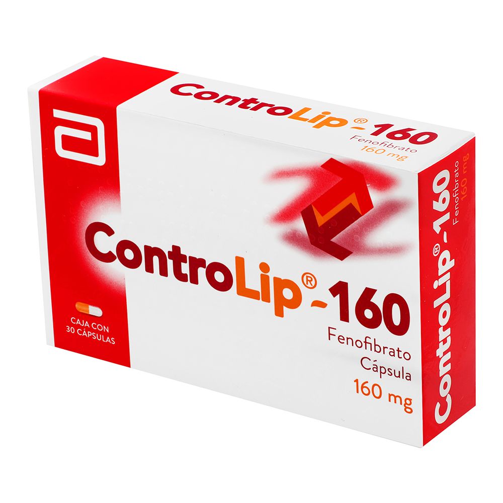 Controlip 160 Mg Caja 30 Capsulas - Elixir Farma