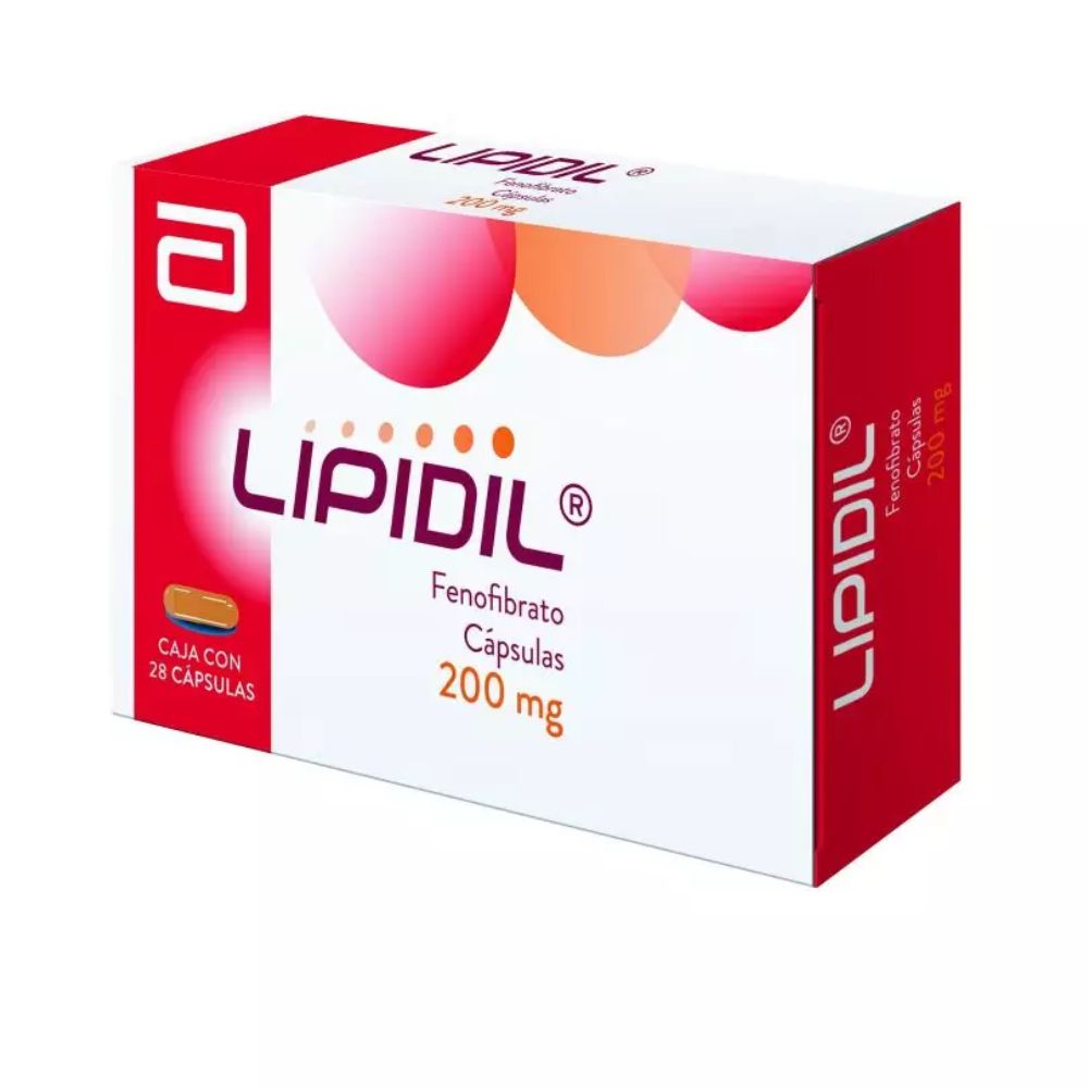 Lipidil 200 Mg Caja 28 Capsulas - Elixir Farma